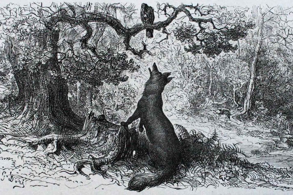 Le Corbeau Et Le Renard Free French Poem Reading Le Corbeau Et Le Renard Free French Poem Reading